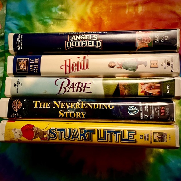 Multiples | Media | Family Classic Vhs Collector Clamshell Set 5 Films ...